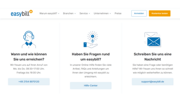 Easybill Rechnungsprogramm - Erfahrungen & Gebühren (2023)