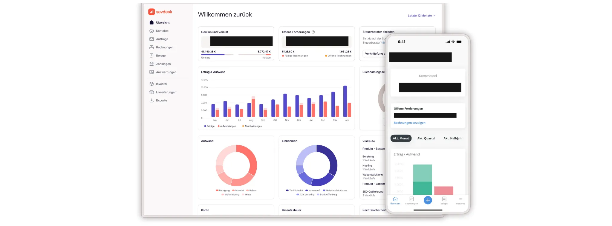 SevDesk Rechnungsprogramm - Erfahrungen, Gebühren & mehr